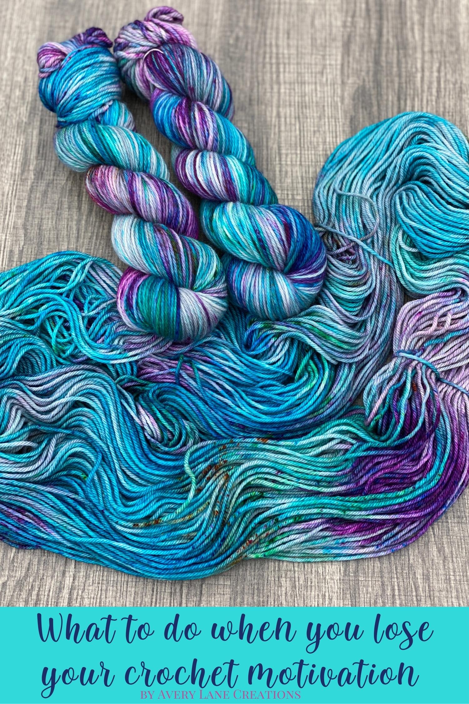 What to Do When You Lose Your Crochet Motivation - Avery Lane Creations